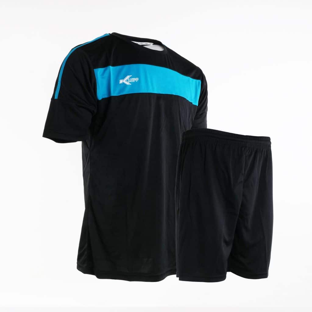 Neon Training Kit - Zwart/Blauw - Klupp Sportswear